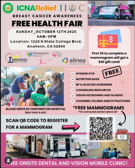 2nd Annual Breast Cancer Awareness Free Health Fair – Shura Council